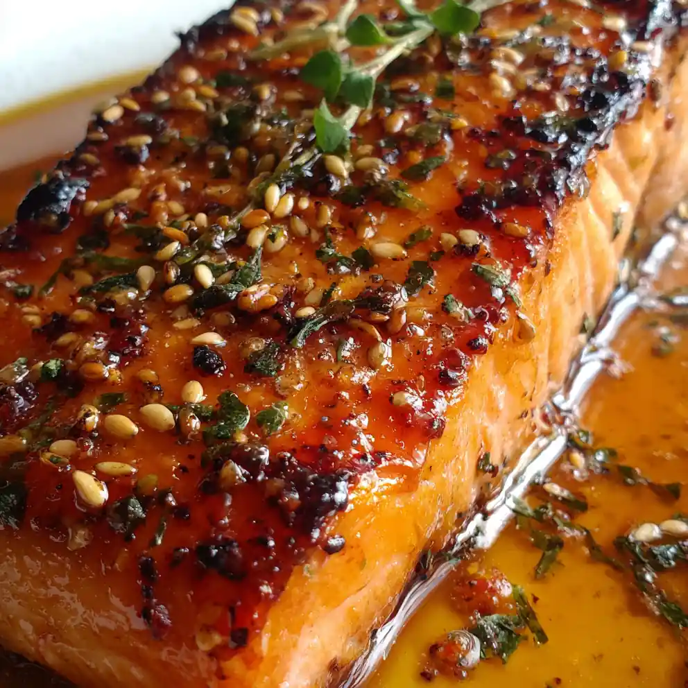 Rosh Hashanah Salmon Recipe With Honey Glaze