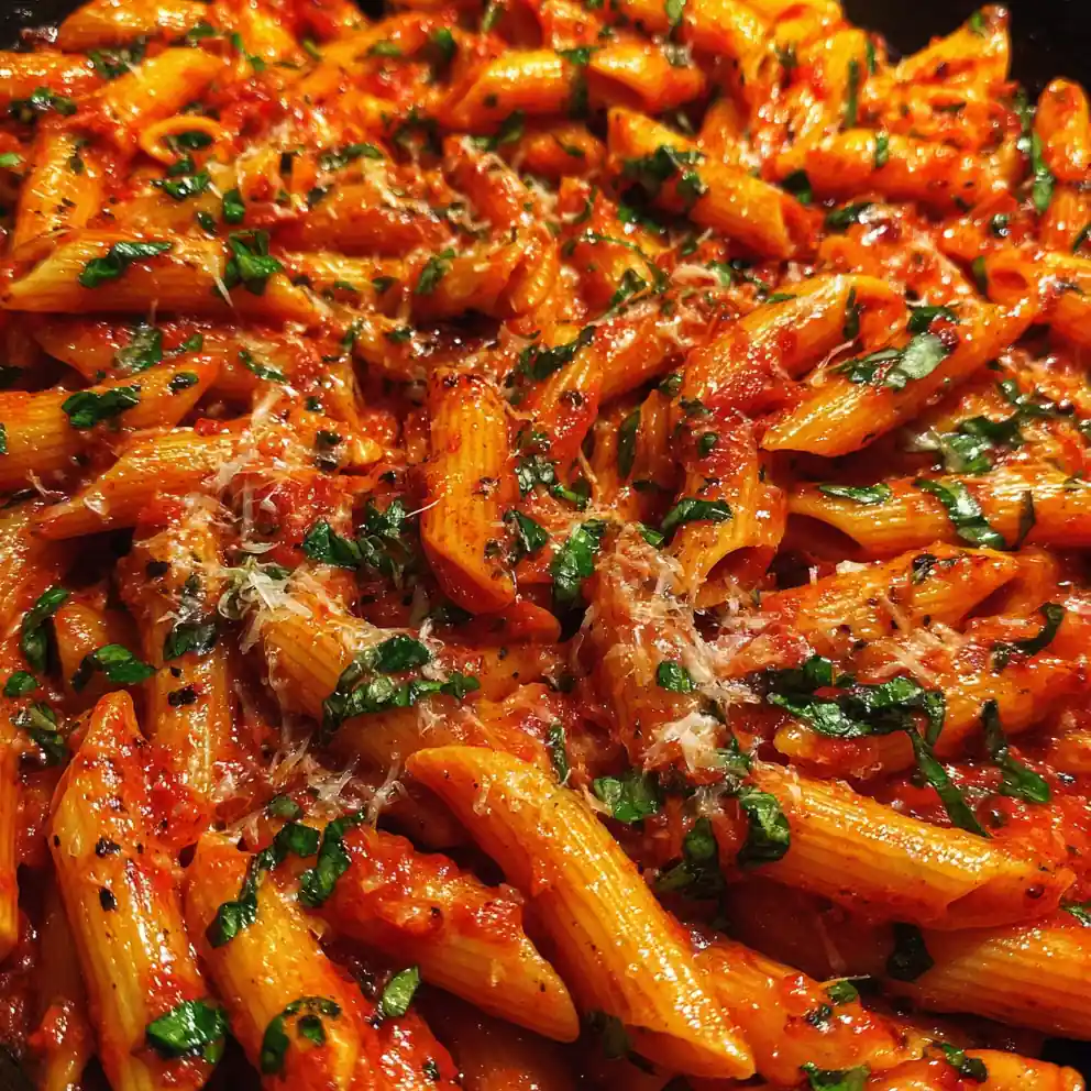 Penne Pasta Recipe Tomato Basil Skillet