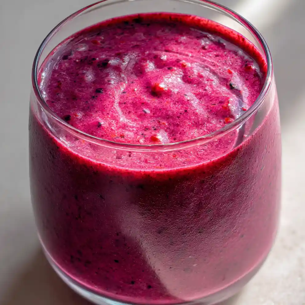 Breakfast Smoothie Recipe With Berry Beet Burst