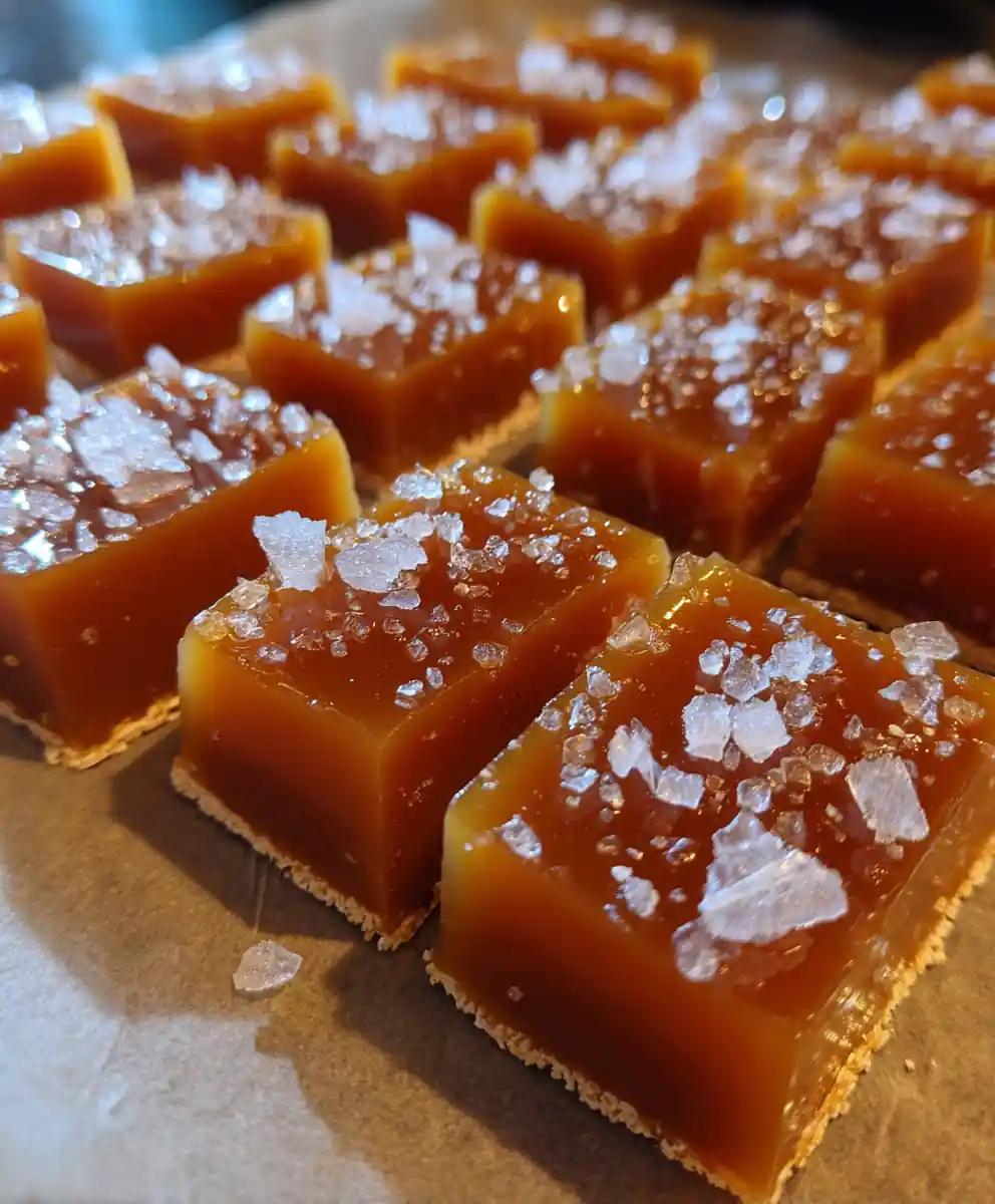 Caramel Candy Recipe With Sea Salt Amber Shards