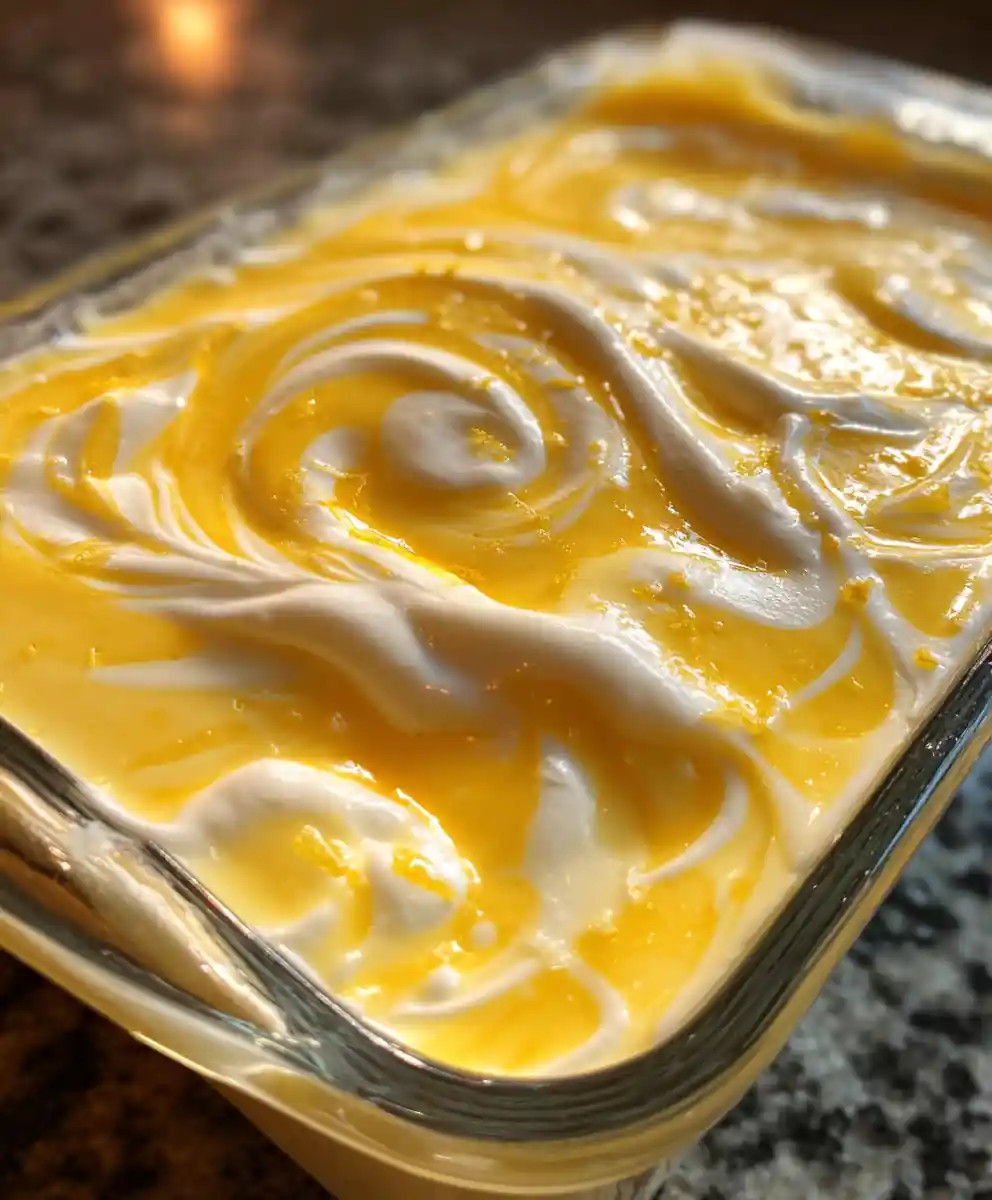 Lemon Pudding Recipe With Sunshine Curd Ripple