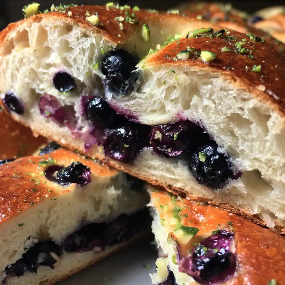 blueberry bagel recipe with Aromatic Cardamom and Bright Lime Zest