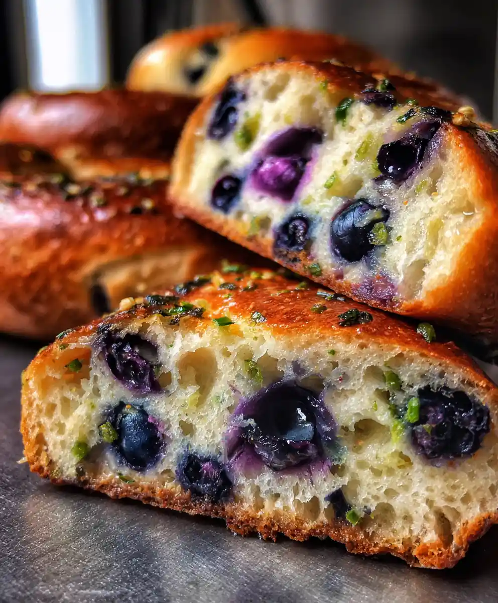 blueberry bagel recipe with Aromatic Cardamom and Bright Lime Zest