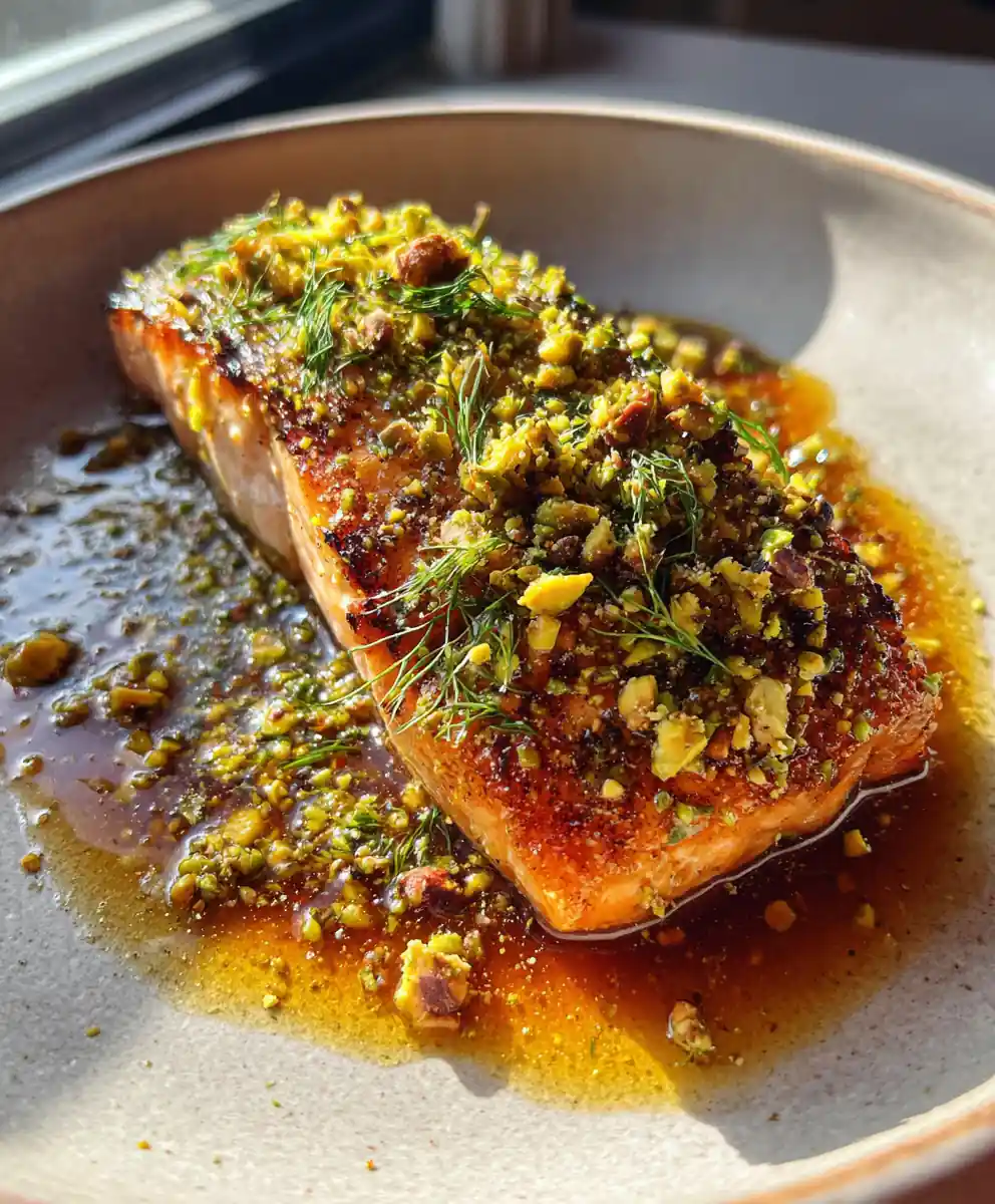 salmon meuniere recipe zelda with Zesty Preserved Lemon & Pistachio ...