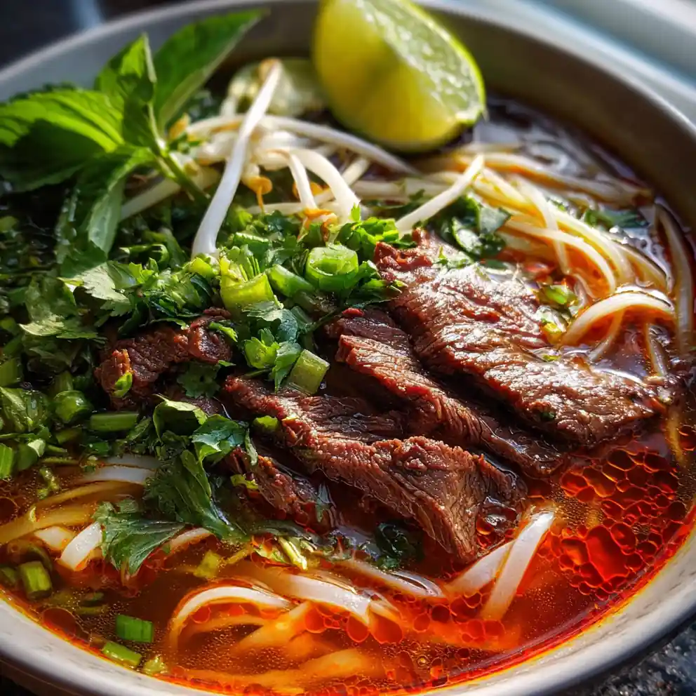 simple pho recipe Smoky Chili-Garlic Beef Noodle Soup