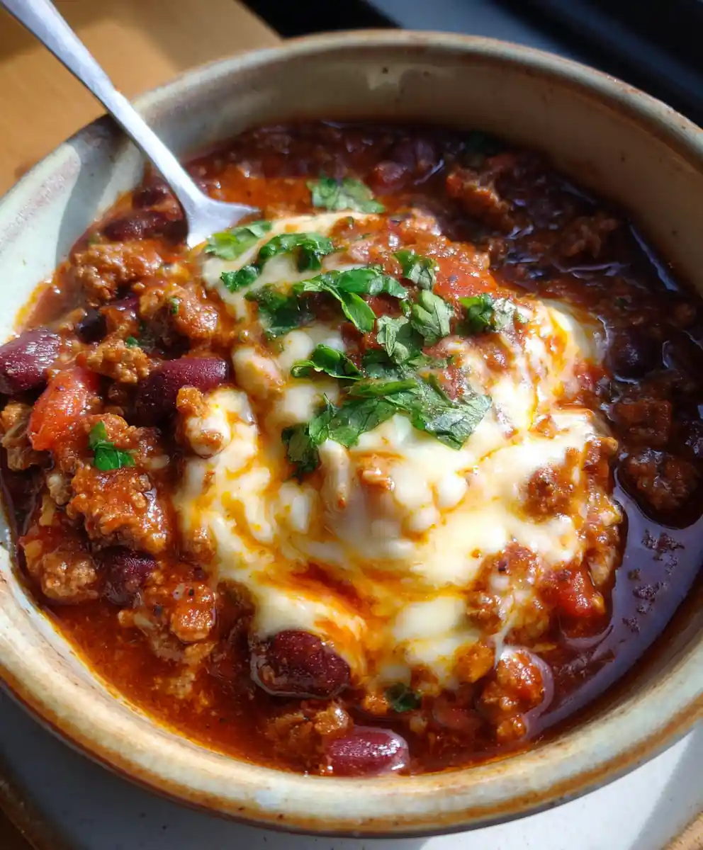 southern chili recipe with beans with a Creamy Smoked Paprika White ...